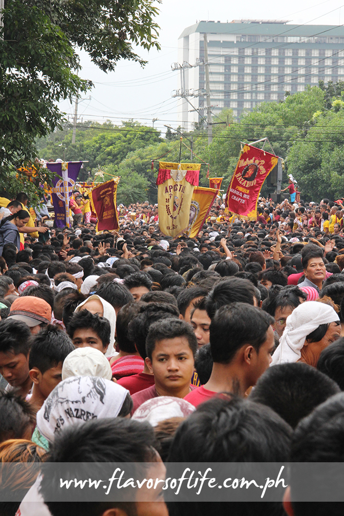 Thick Crowds Gather in Quiapo for the Feast of the Black Nazarene