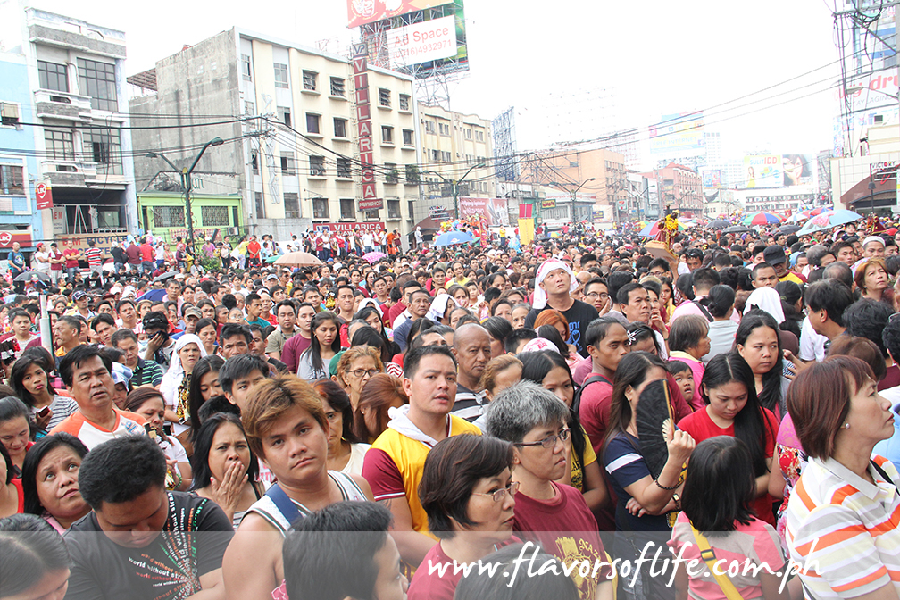 Thick Crowds Gather in Quiapo for the Feast of the Black Nazarene